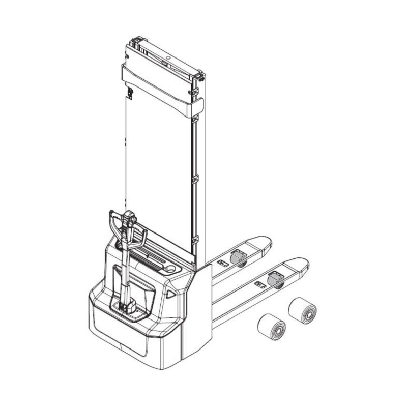 Self-service kit | Load wheels for Jungheinrich AMC 12z | Jungheinrich Shop